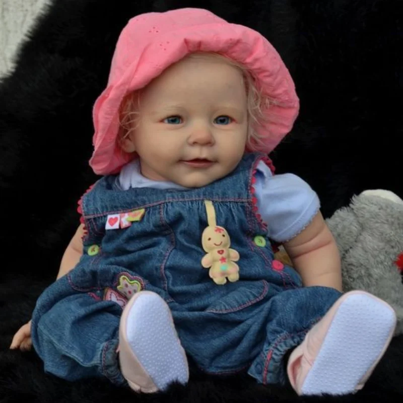 Bebe Reborn Doll 17 Inches Lifelike Newborn Reborn Baby Lisa Vinyl ...