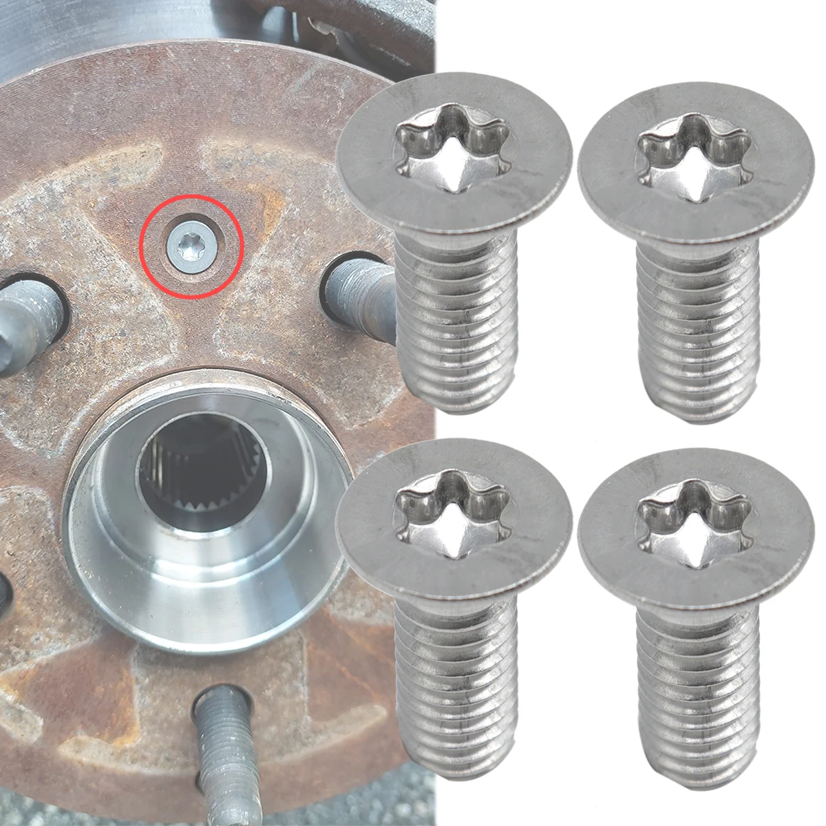 4x-f-r-audi-tt-8j-8n-r8-vordere-hintere-Bremsscheibe-scheibe-Sicherungs ...