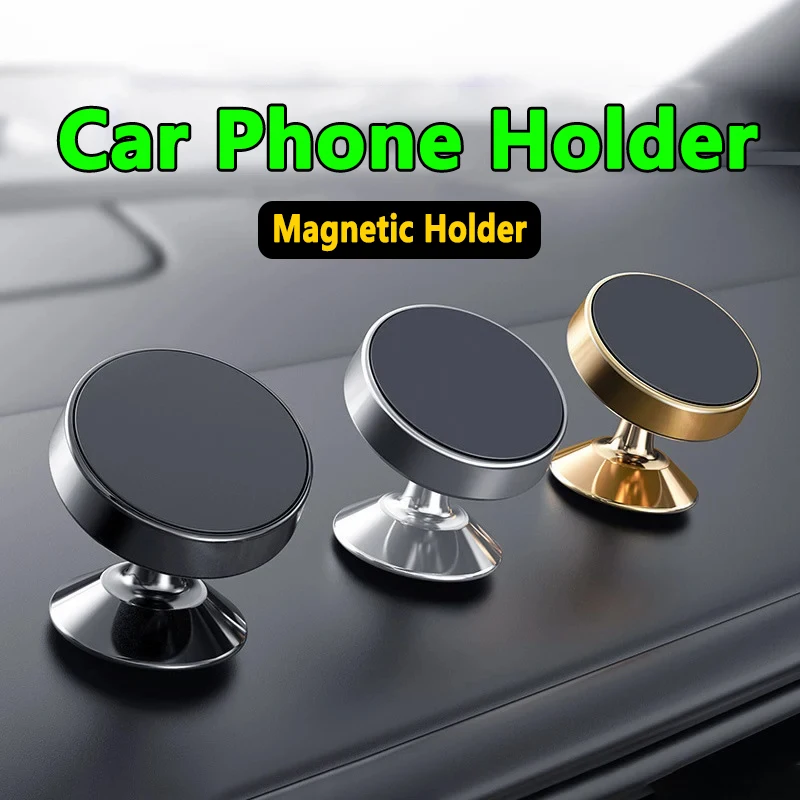 Strong-Magnetic-Car-Phone-Holder-Mobile-Mount-Smartphone-GPS-Support ...