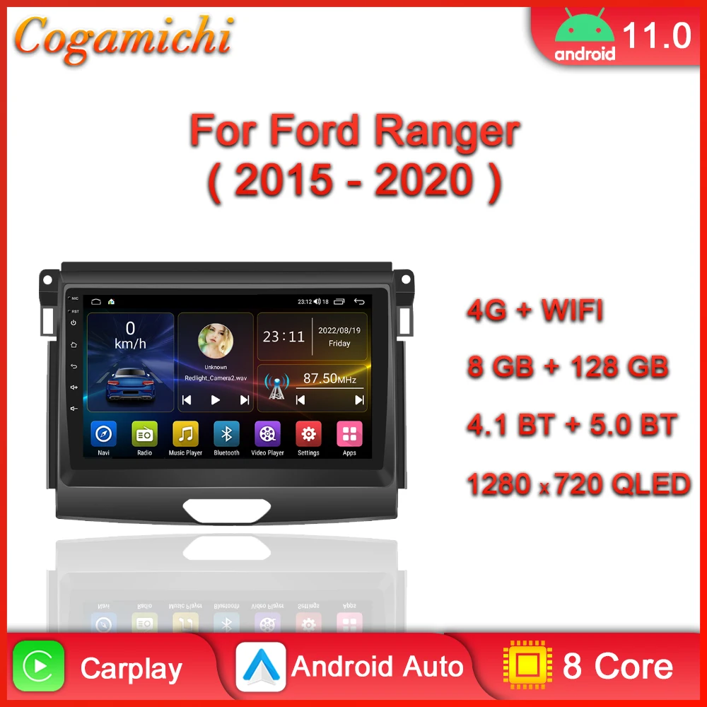 Car-Multimedia-Player-For-Ford-Ranger-2015-2016-2017-2018-2019-2020 ...
