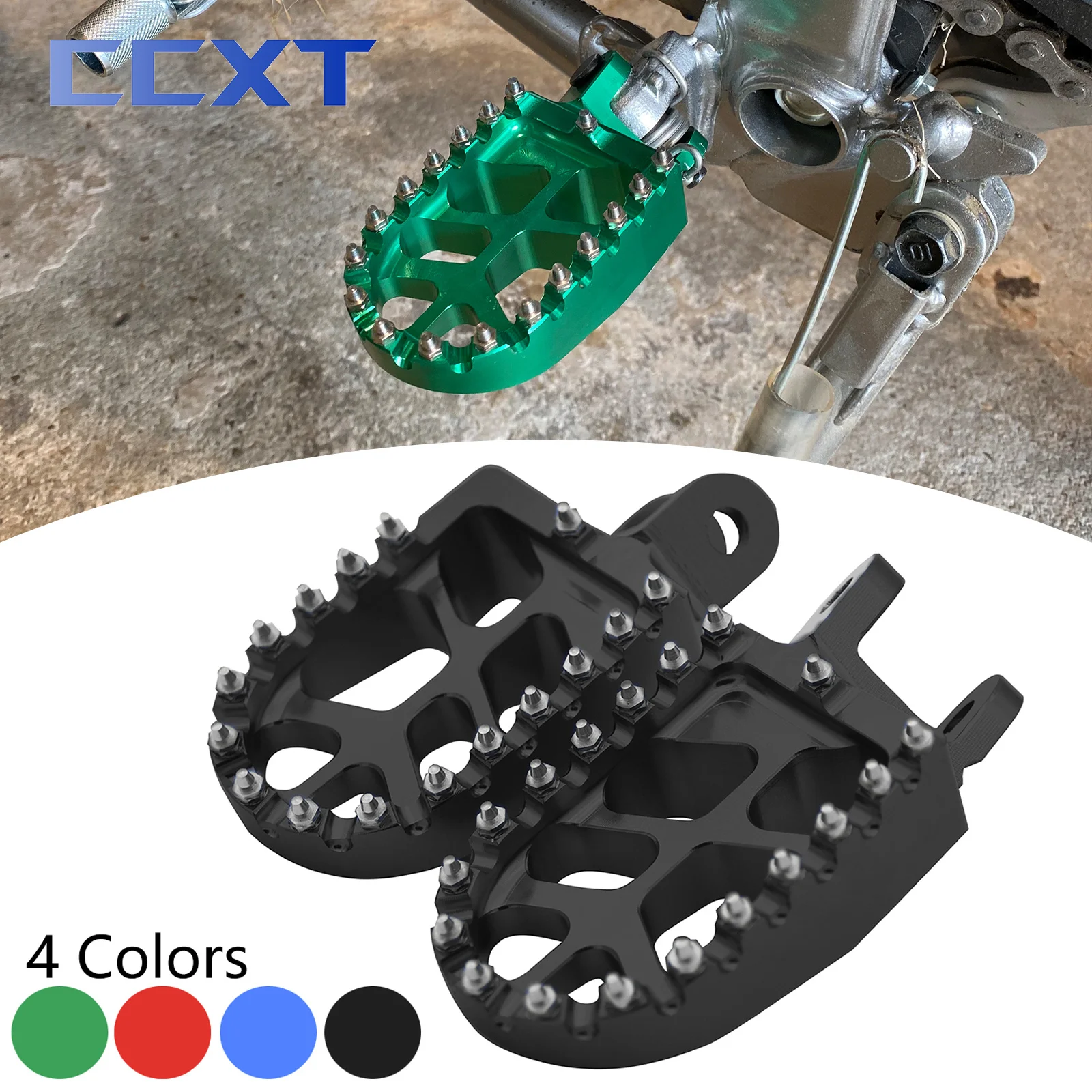 Motorcycle-Footrest-Footpegs-Foot-Pedal-Foot-Pegs-For-Kawasaki ...
