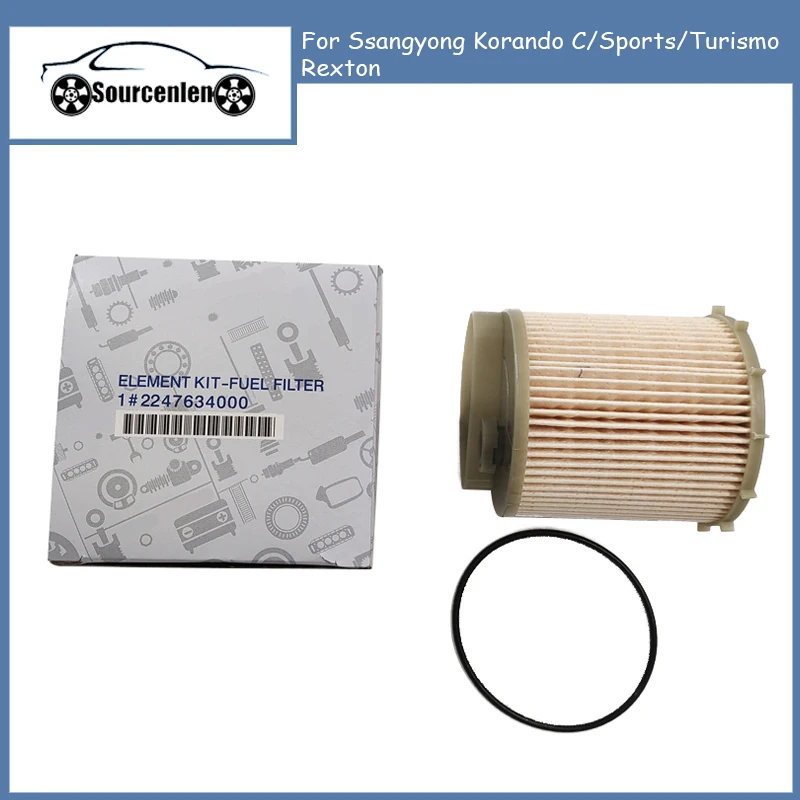 Fuel-Filter-Element-KIT-for-Ssangyong-Korando-C-Sports-Turismo-Rexton ...