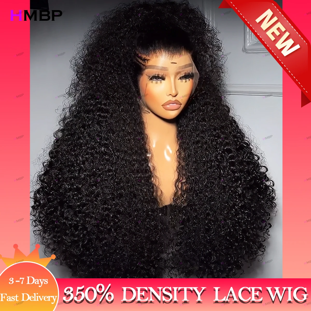 250-Density-13x6-HD-Lace-Frontal-Wig-Kinky-Curly-Glueless-Preplucked ...