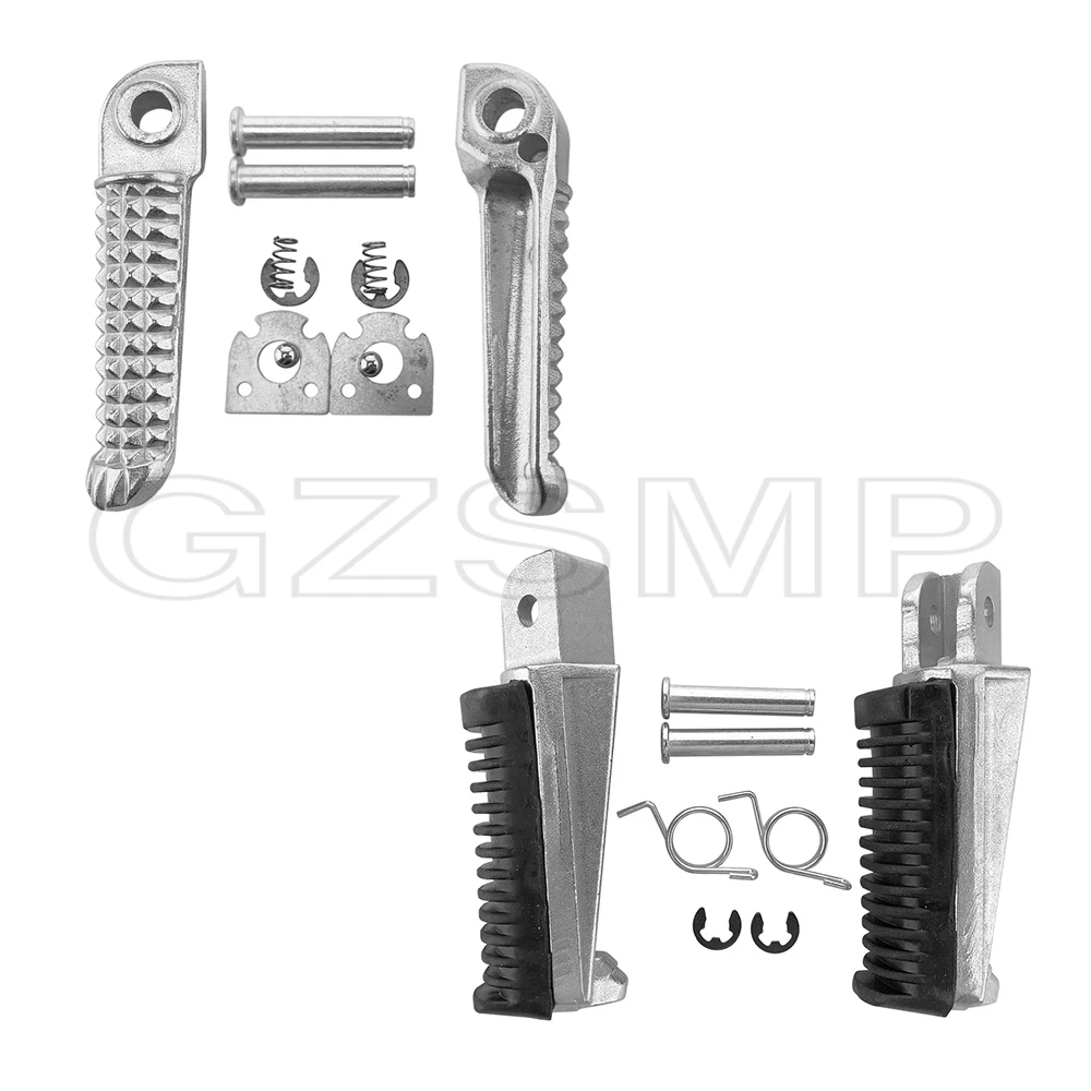 Motorcycle-Front-Rear-Footrests-Foot-Pegs-fit-For-Yamaha-FZ6S-2004-2006 ...