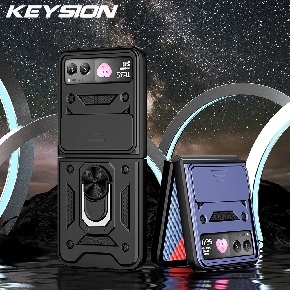 KEYSION-Shockproof-Armor-Case-for-Motorola-Razr-40-5G-Slide-Camera-Lens ...