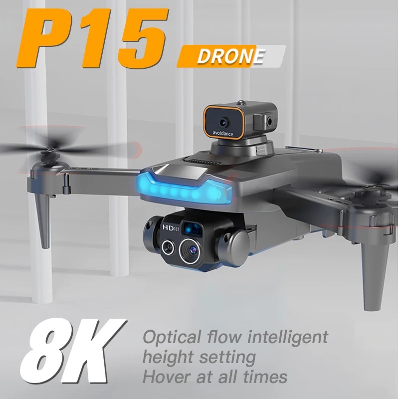 For Xiaomi P15 Drone GPS 4K/8K HD Camera Profesional Obstacle Avoidance ...