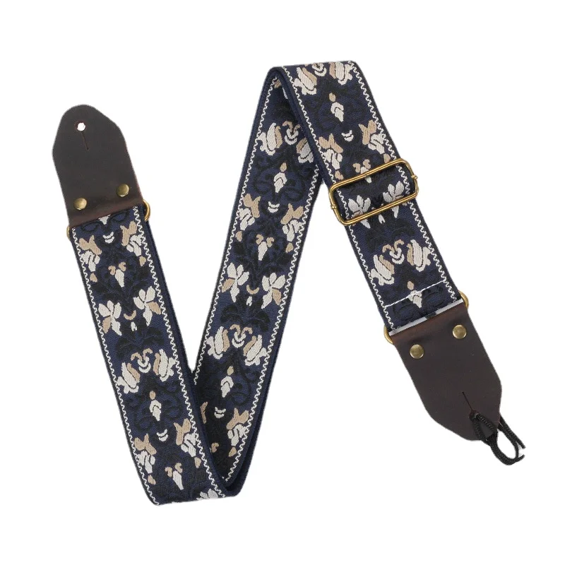 Strap-Embroidery-Style-Suitable-for-Electric-Guitar-Bass-Shoulder-Strap ...