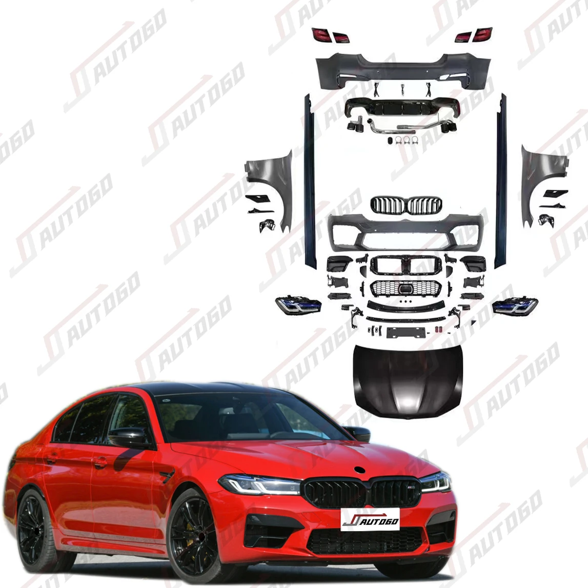 Auto-Modification-Conversion-Body-Kit-For-BMW-5-Series-F10-10-17-Update ...