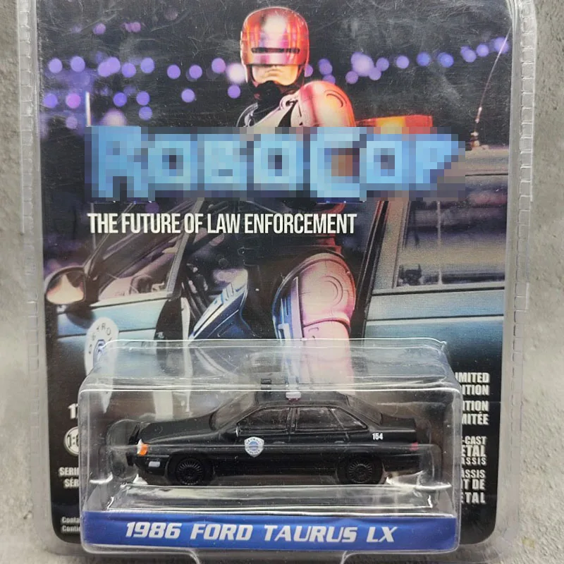 1-64-1986-FORD-TAURUS-LX-RoboCop-Diecast-Metal-Model-Collection-Toys ...