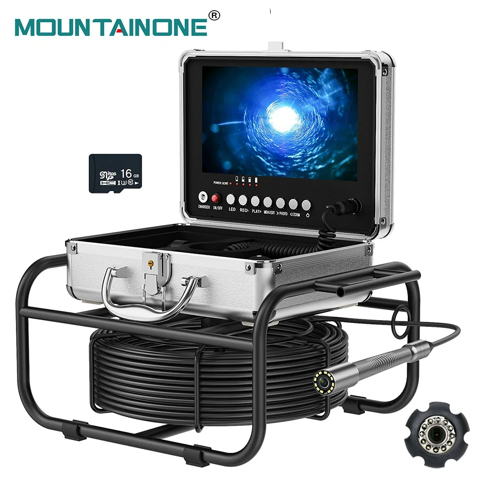 Pipe-Inspection-Camera-with-DVR-16GB-TF-Card-Sewer-Drain-Industrial ...