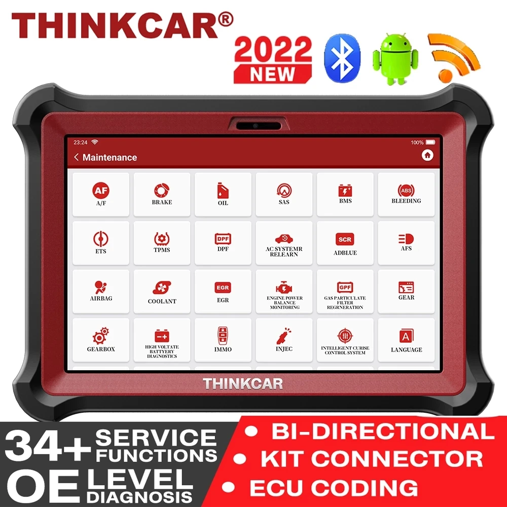 THINKCAR-THINKTOOL-PAD10-OBD2-Automotive-Scanner-IMMO-34-Reset-TPMS ...