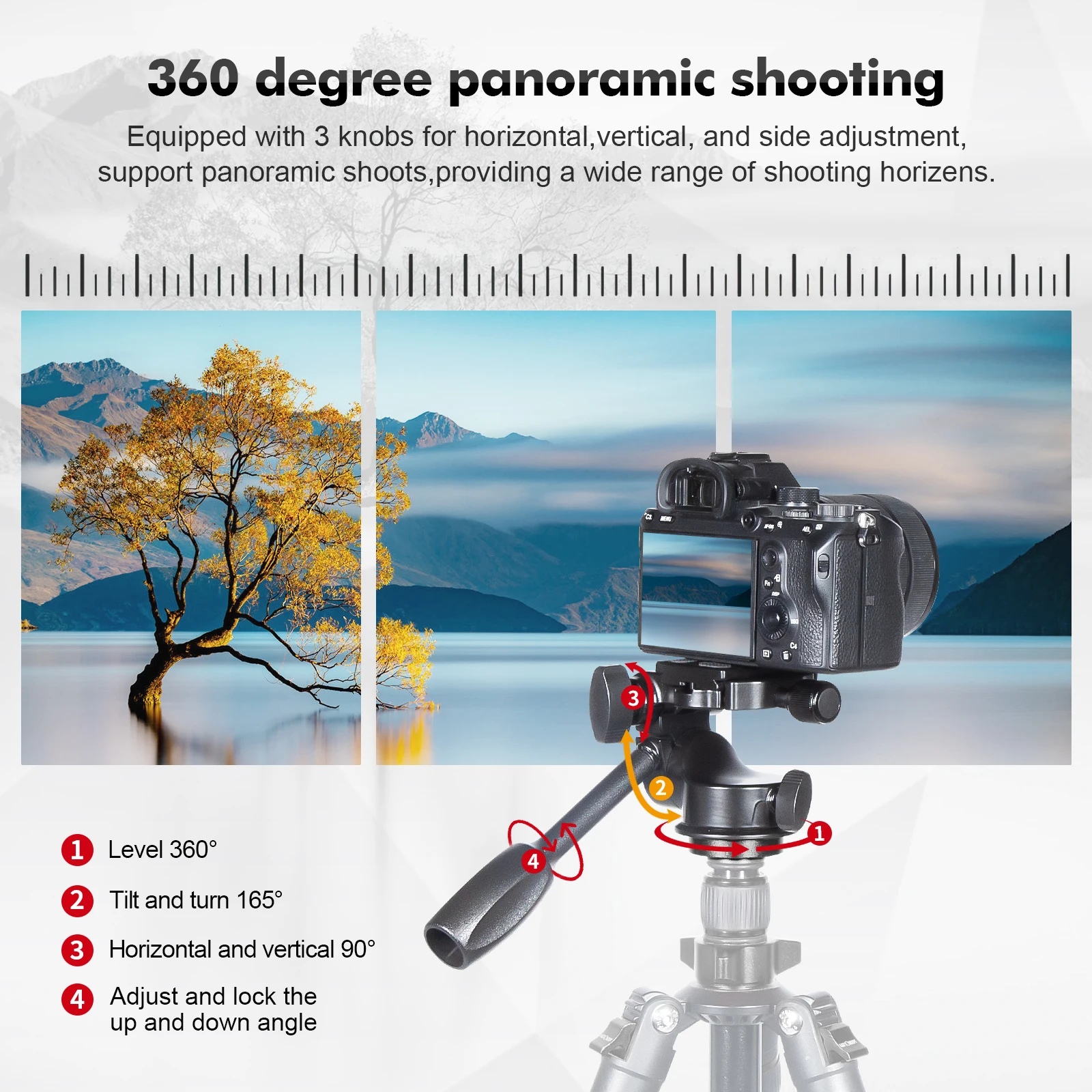 Panoramic Tripod Head