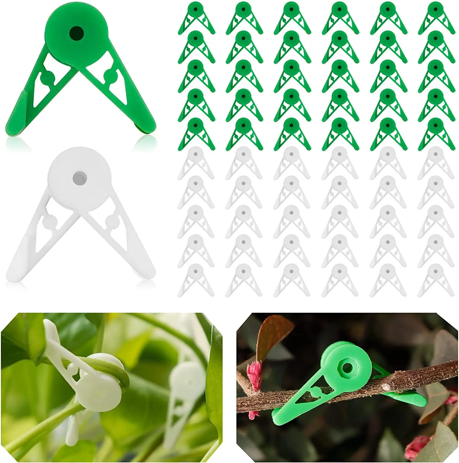 10PCS-Adjustable-Plant-Branches-Bender-Clips-360-Degree-Angle-Training ...