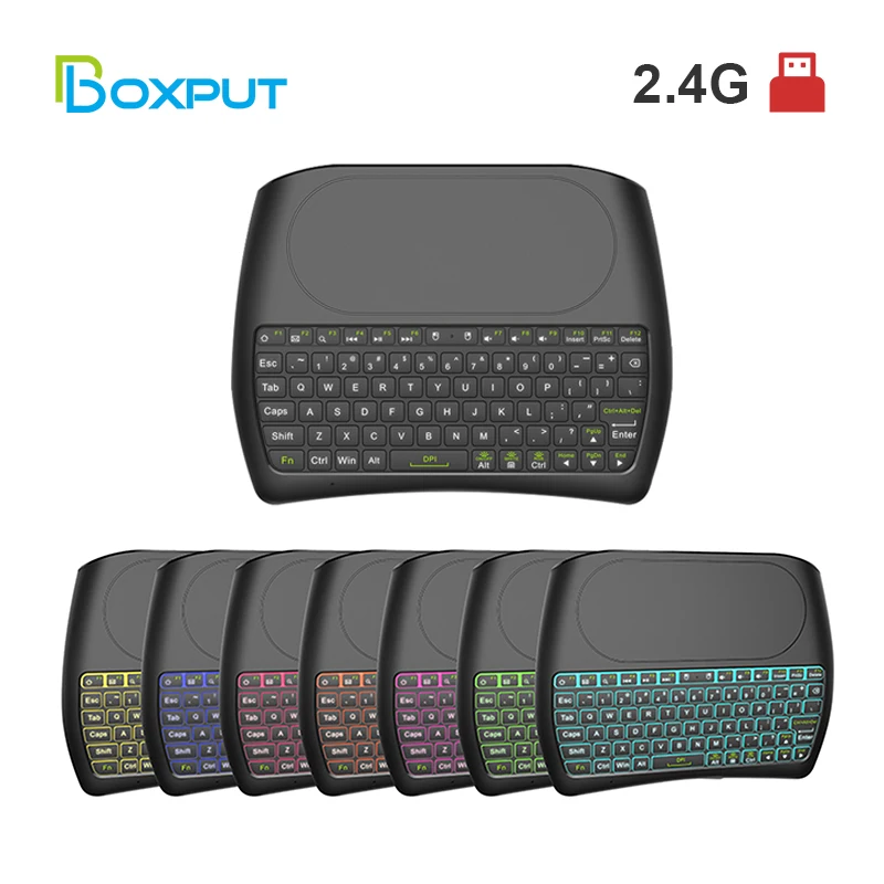 Air Remote Tv Russian Keyboard | Air Mouse Touchpad Russian | Android ...