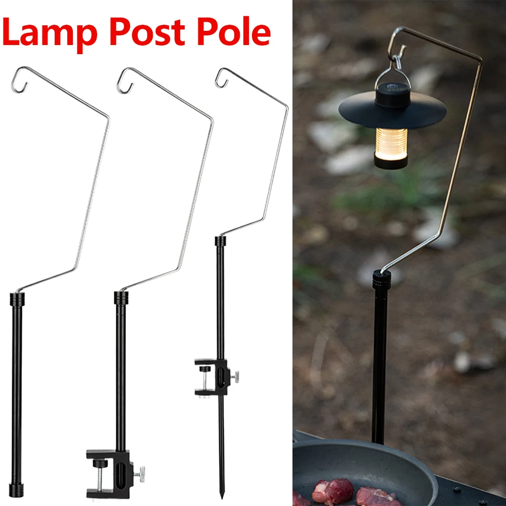 Camping-IGT-Table-Lantern-Stand-Camping-Lamp-Post-Pole-Portable-Fishing ...