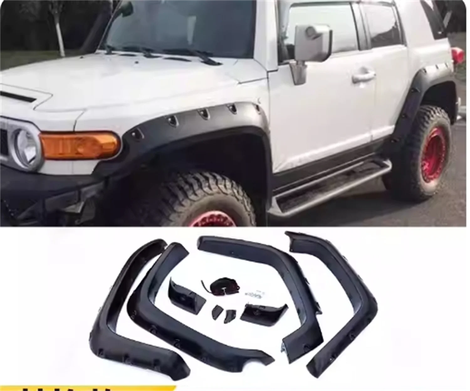 Car-Fender-Wheel-Eyebrow-Mudguard-Lip-Body-Kit-Protector-Mud-Guard-for ...