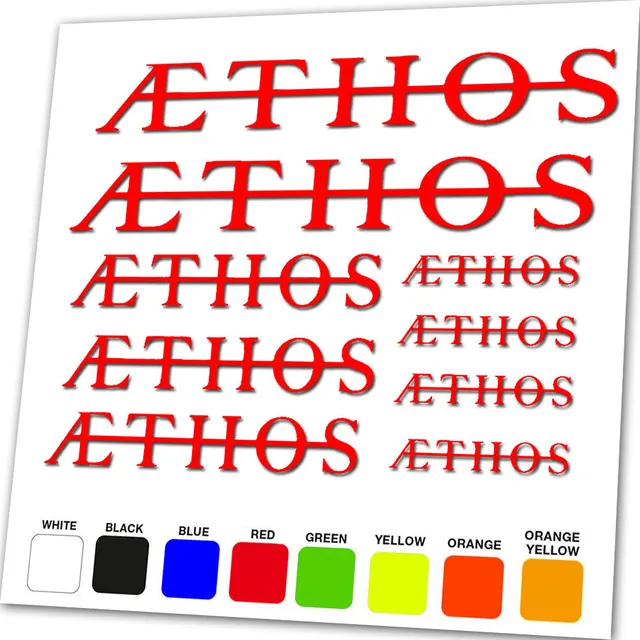 For AETHOS Bike Frame Cycle Cycling Bicycle Graphic Mtb Mountain Road ...