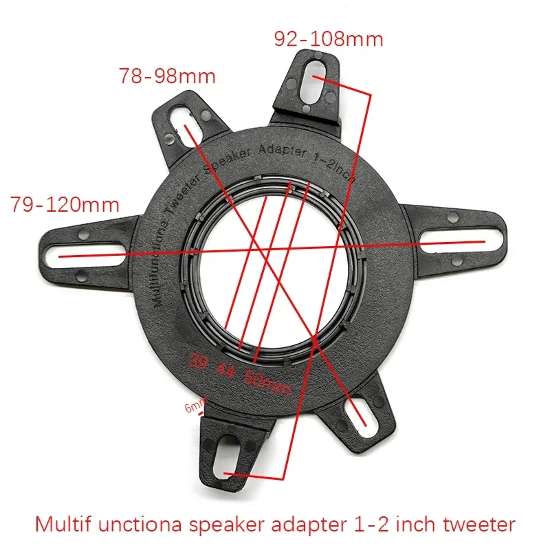 2pcs-Car-Tweeter-Midrange-Speaker-Mount-Spacer-Bracket-Holder-for-Car ...