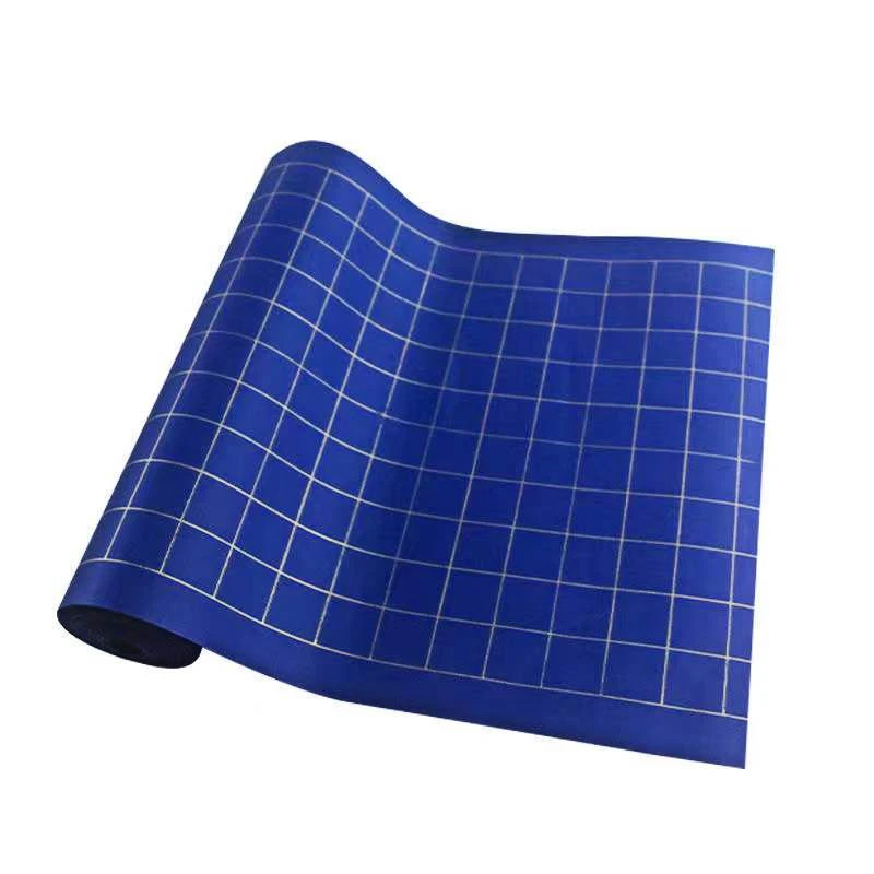 Rolo-de-papel-xuan-linha-dourada-quadrado-grades-meio-maduro-arroz ...