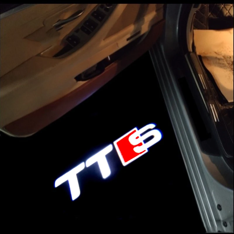 2Pcs for Audi TTS Logo 2008 2009 2012 2013 2017 2019 2020 2021 2022 LED ...