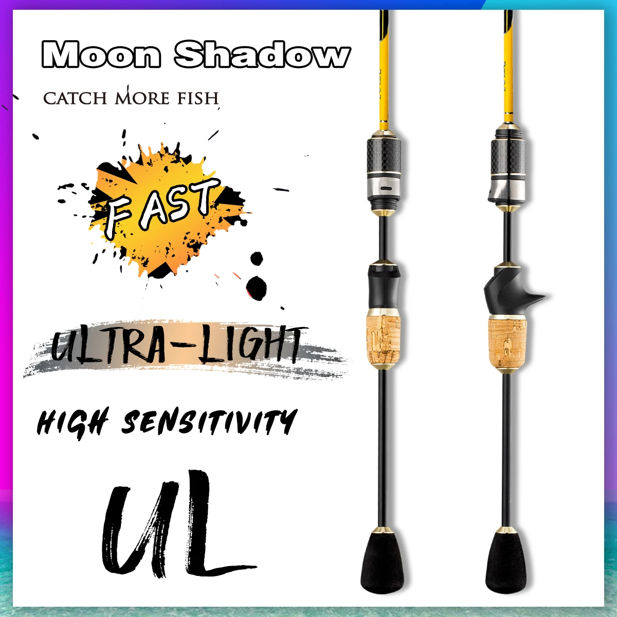 Moon-Shadow-UL-power-carbon-trout-fishing-rod-fast-action-1-35-1-68-1 ...