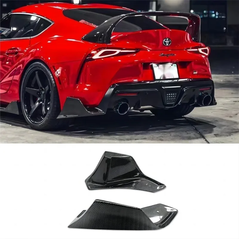 AG-Style-Carbon-fiber-FRP-Black-Rear-Lip-Diffuser-Splitter-Spoiler-Car ...