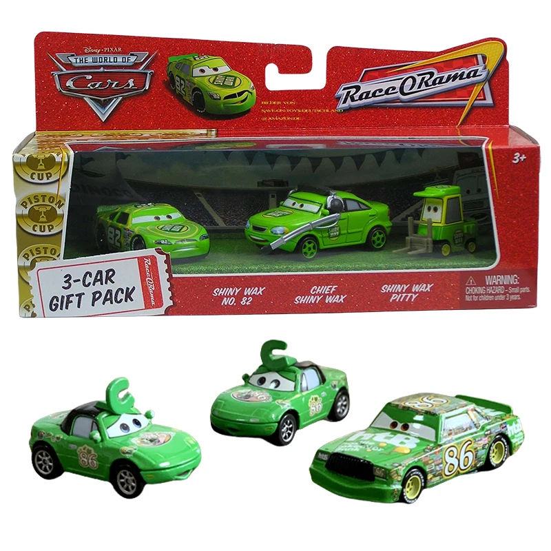 Disney-Pixar-Cars-Juego-de-cera-brillante-n-82-Set-de-3-unidades-de ...