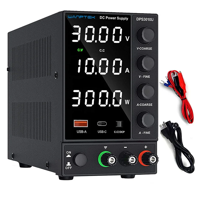 Adjust DC Power Supply Adjustable Lab Bench Power Source 30V 10A 60V 5A ...