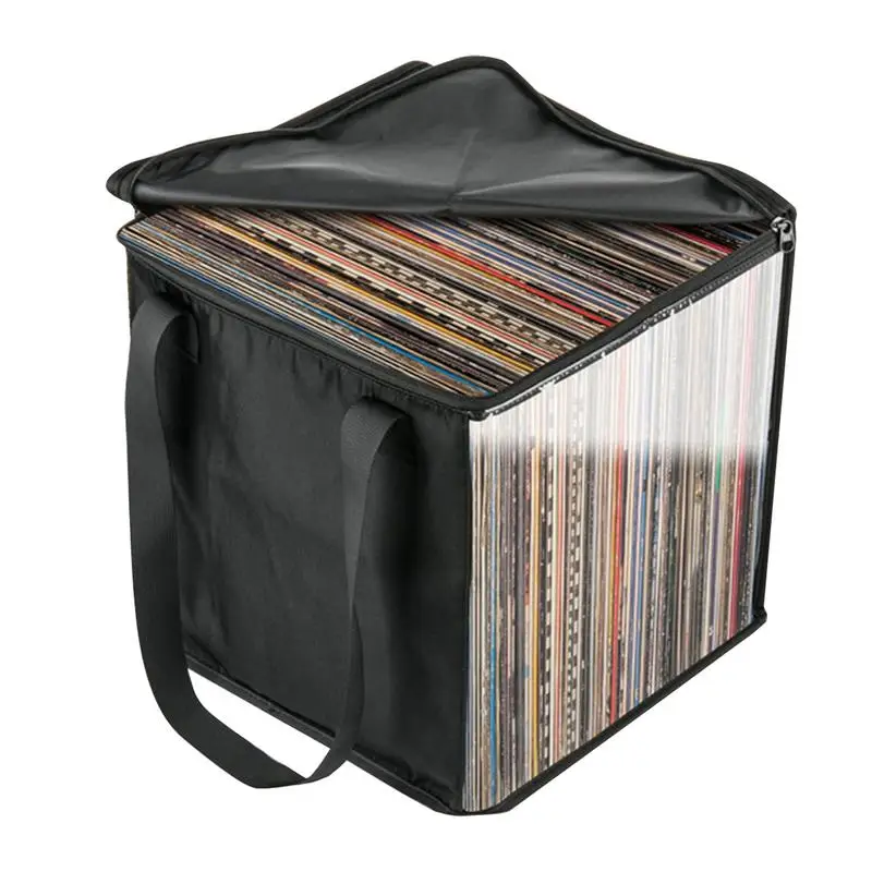Vinyl-Record-Storage-Case-Record-Carrying-Case-Resistant-Record ...