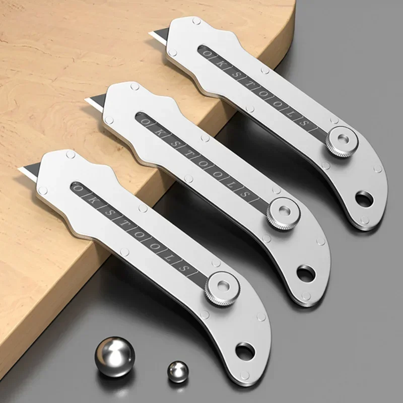 YLONDAO-18mm-Stainless-Steel-Utility-Knife-Durable-Heavy-Duty ...