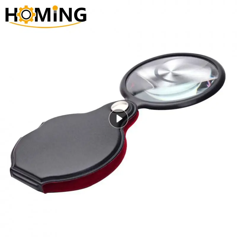 Mini-Magnifying-Glass-8x-Foldable-Portable-Pocket-Magnifier-50mm ...
