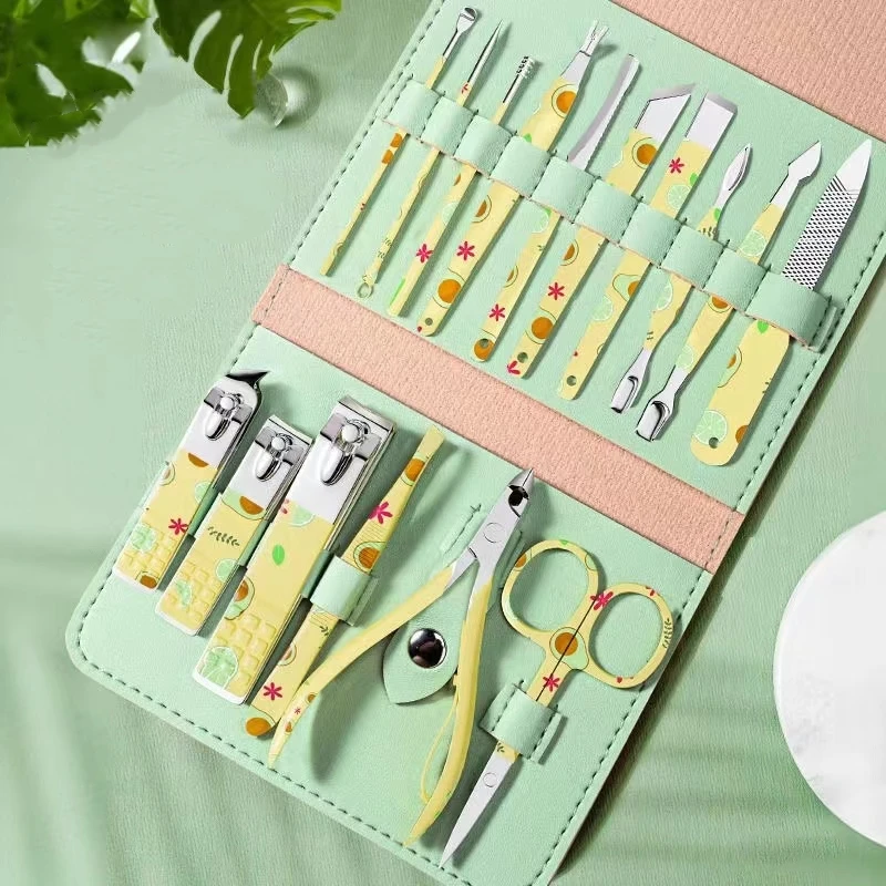9-16pcs-set-Nail-Cutter-Set-Stainless-Steel-Nail-Clippers-Set-With ...