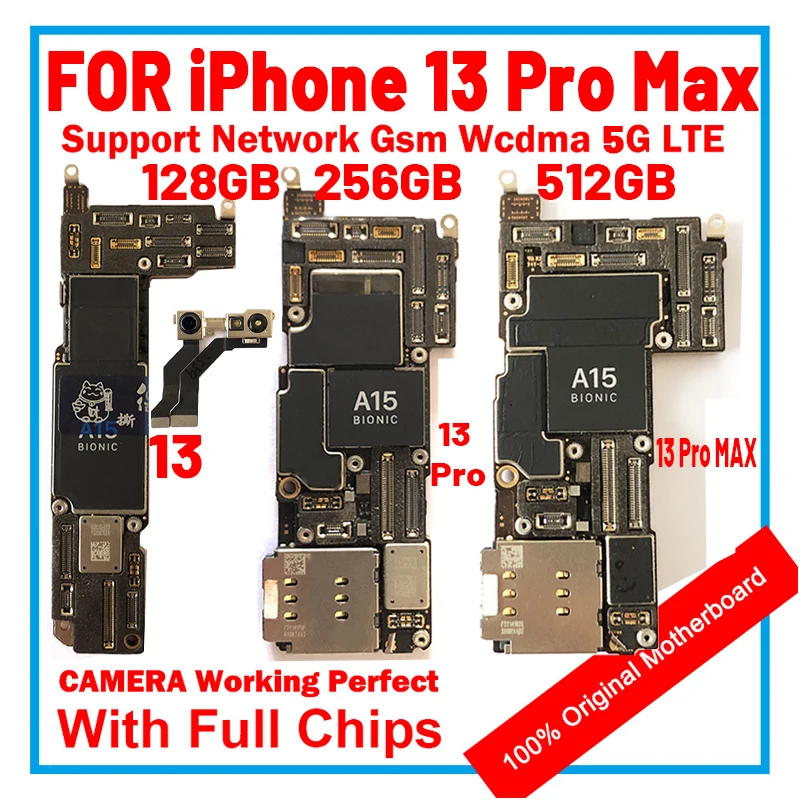 Placa-base-original-para-iPhone-13-MINI-PRO-MAX-placa-base-con ...