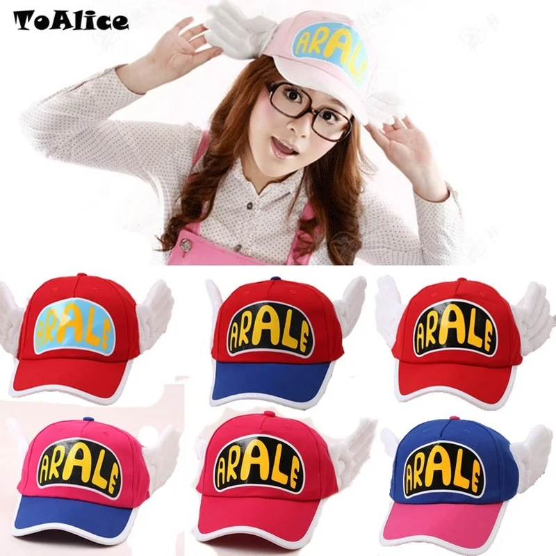 Japanese Anime Cute Dr.slump Arale Angel Wings Anime Cosplay Hats ...