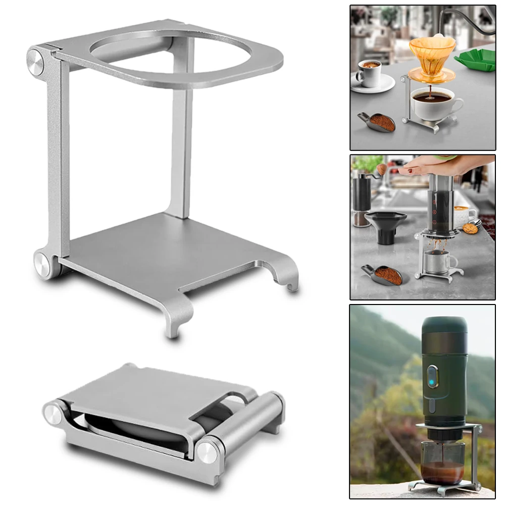 Foldable Coffee Drip Holder Aluminum Alloy Pour Over Dripper Stand ...