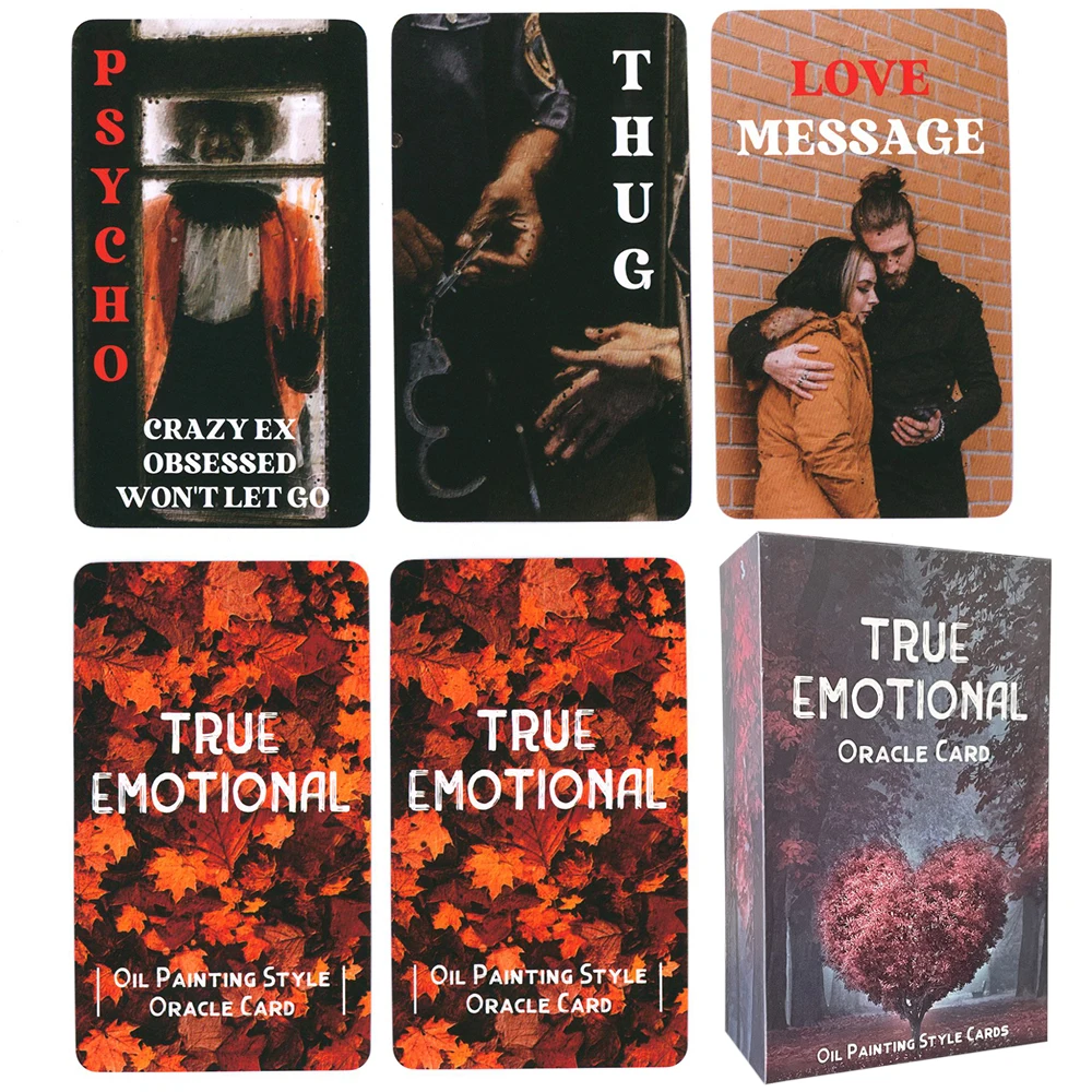 True-Emotive-Oracle-Cards-400-GSM-PAPER-Fortune-tell-Prophecy-adivinaci ...
