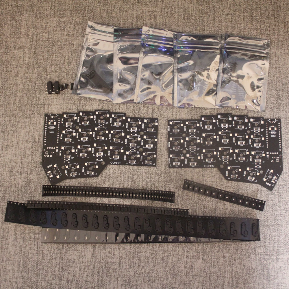 ECHOME-Corne-V3-Split-Keyboard-Kit-Corne-Crkbd-Ergo-PCB-Wireless-Sofle ...
