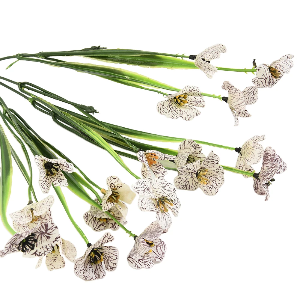 Floral-D-cor-Artificial-Flowers-Home-Outdoor-31cm-DIY-Fake-Flowers ...