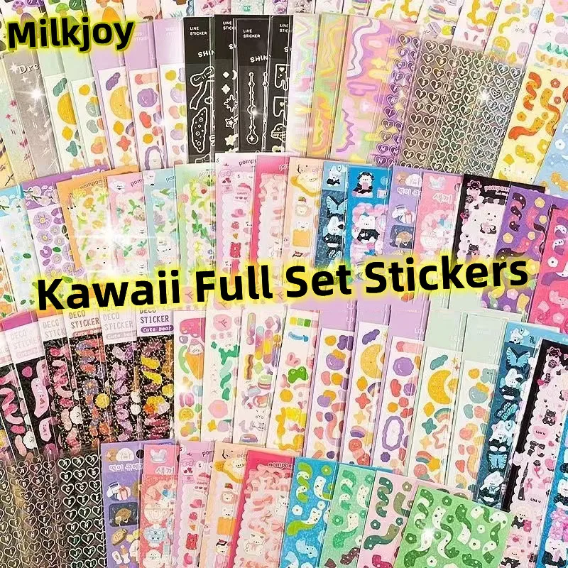 New Arrival 10/20/50/80/100pcs/Pack Kpop Photocard Decorative Stickers ...