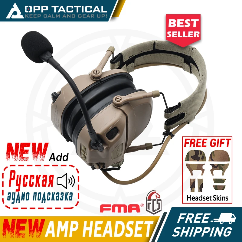 2024-Version-New-Full-Digital-Dual-DPS-FMA-AMP-Tactical-Headset ...