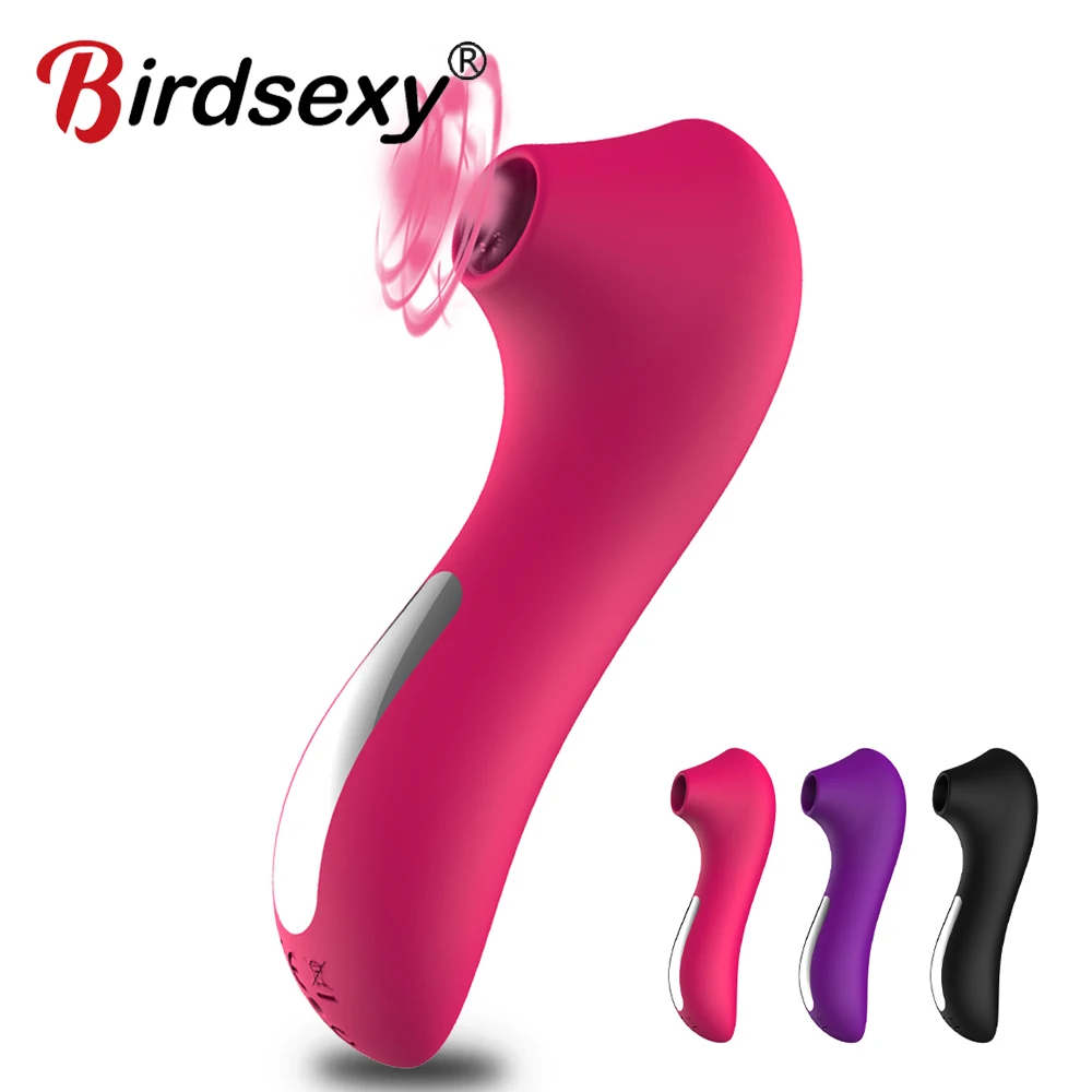 Clit Sucker Vagina Sucking Vibrator Female Clitoris Vacuum Stimulator Nipple Sexy Toys for ...
