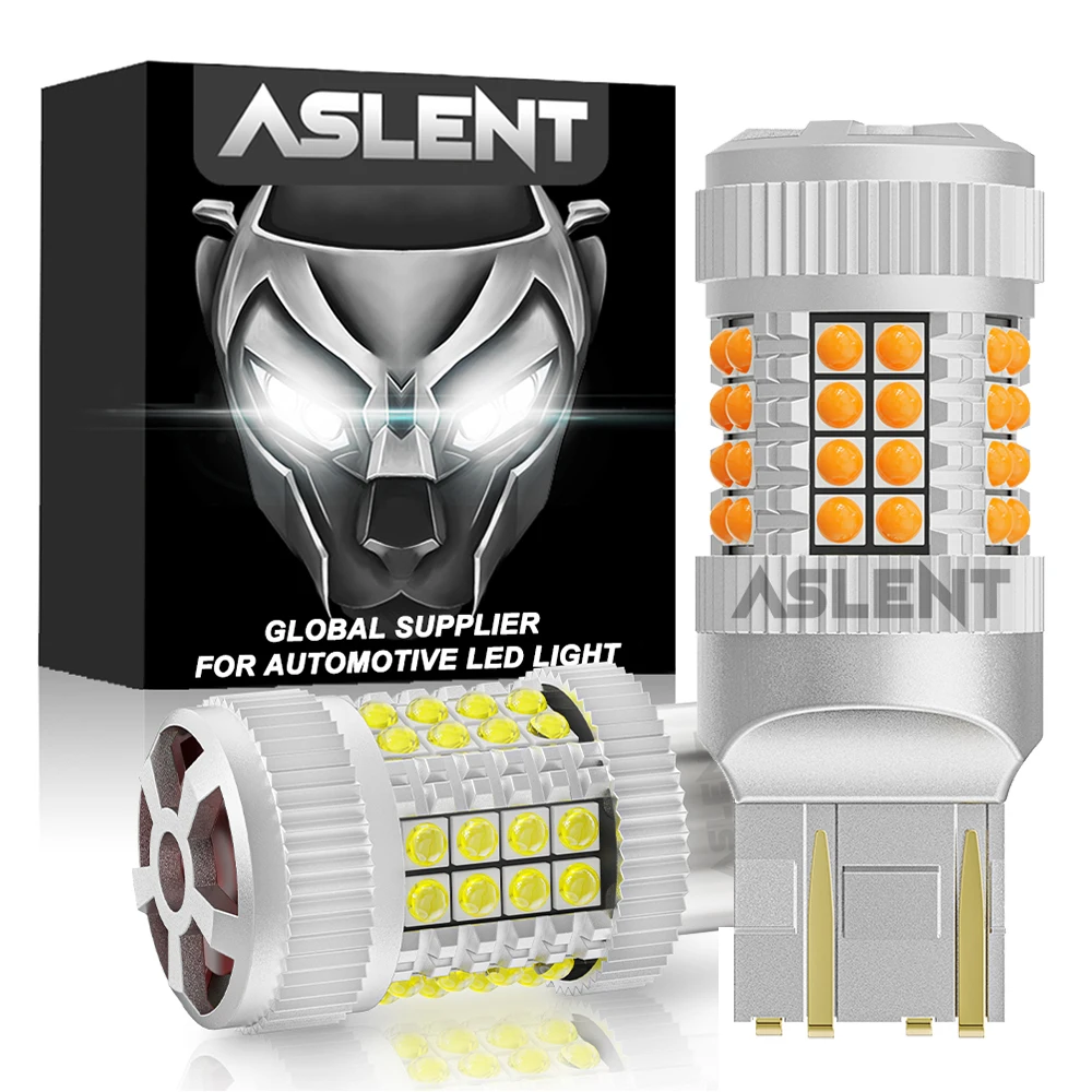 2X 7443 W21/5W T20 7440 W21W WY21W LED Car Lights 3030SMD Canbus PY21W ...