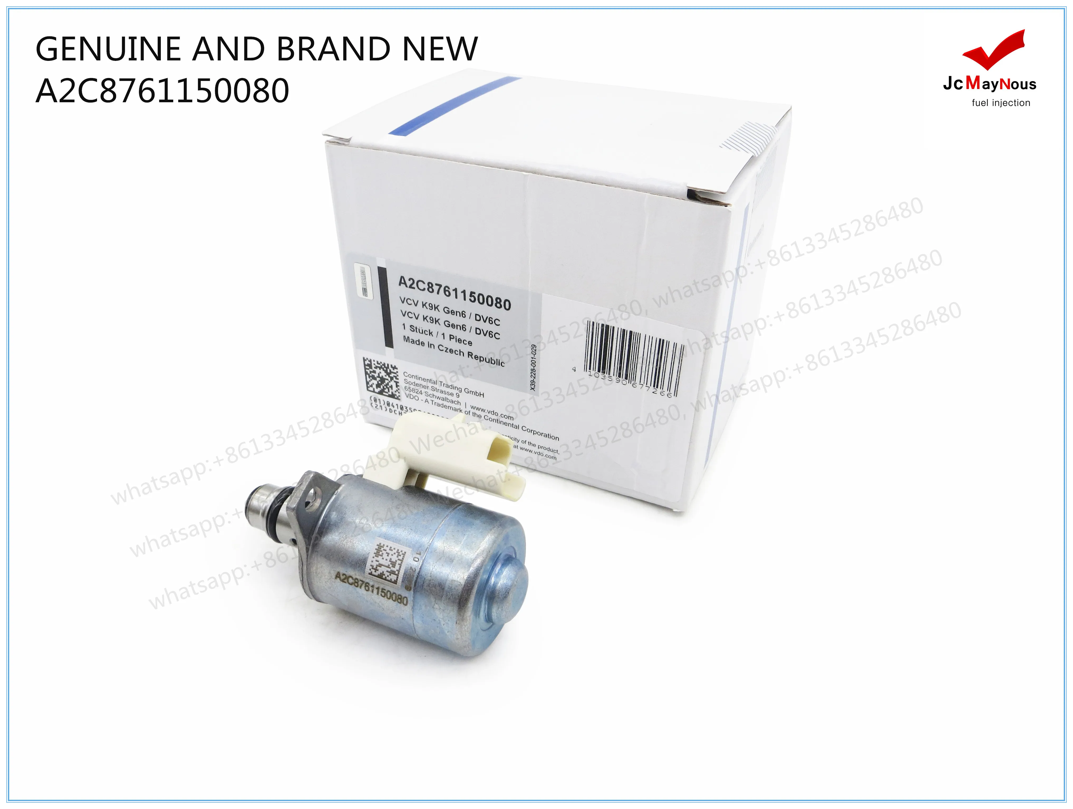GENUINE AND BRAND NEW DIESEL FUEL PUMP CONTROL VALVE, VCV A2C8761150080 ...