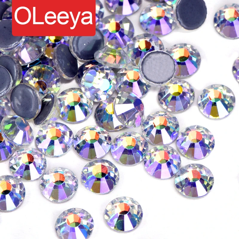 2028 Crystal Moon Night hotfix rhinestones Moonlight flatback crystal ...