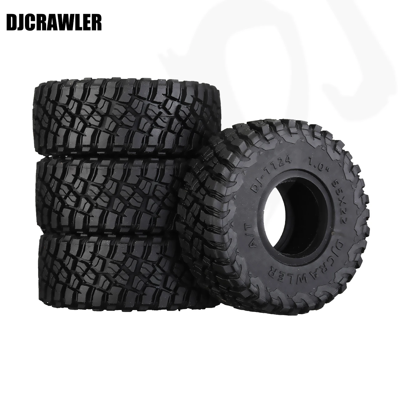 DJ-4PCS-1-24-1-Inch-All-Terrain-Rainforest-Butyl-Rubber-Tire-with-Liner ...