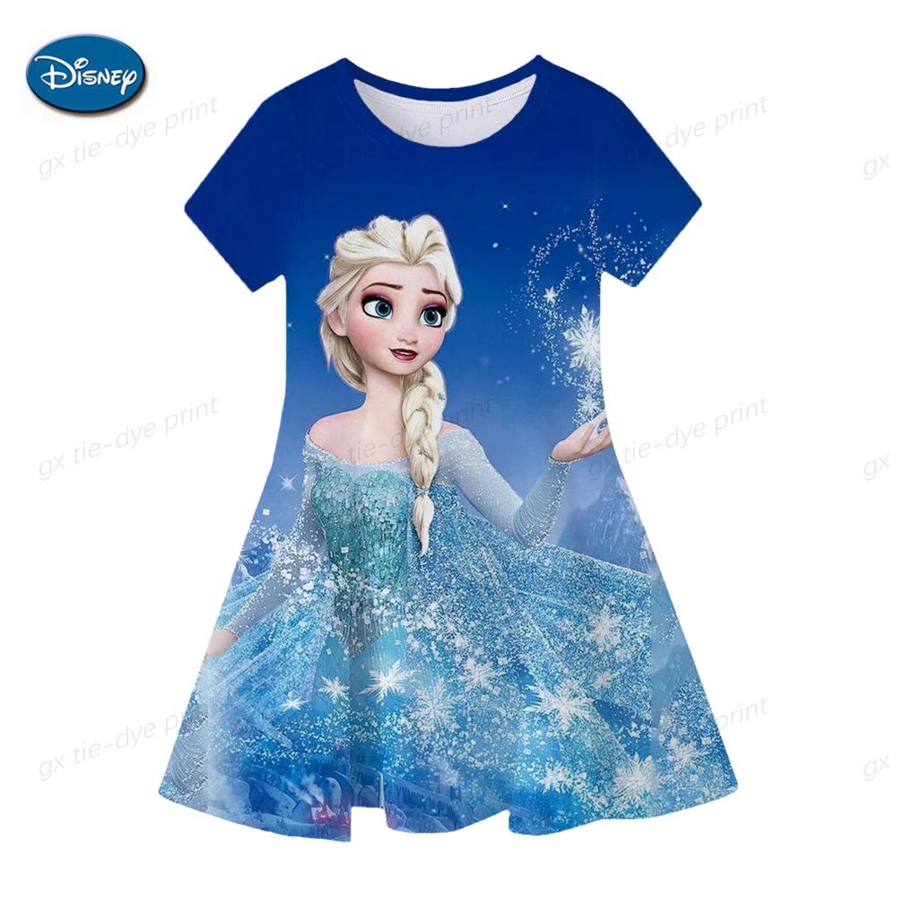 Fashion-Baby-Girls-Disney-Frozen-Dress-Summer-Dress-Cartoon-Frozen ...