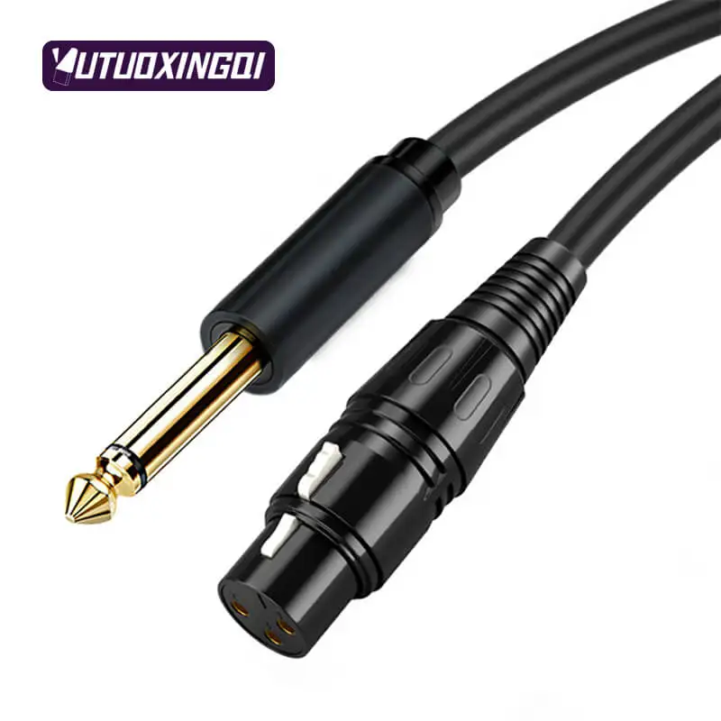 6-5mm-To-XLR-Male-Female-Audio-Cable-6-35mm-Canon-Interface-Audio-Mixer ...