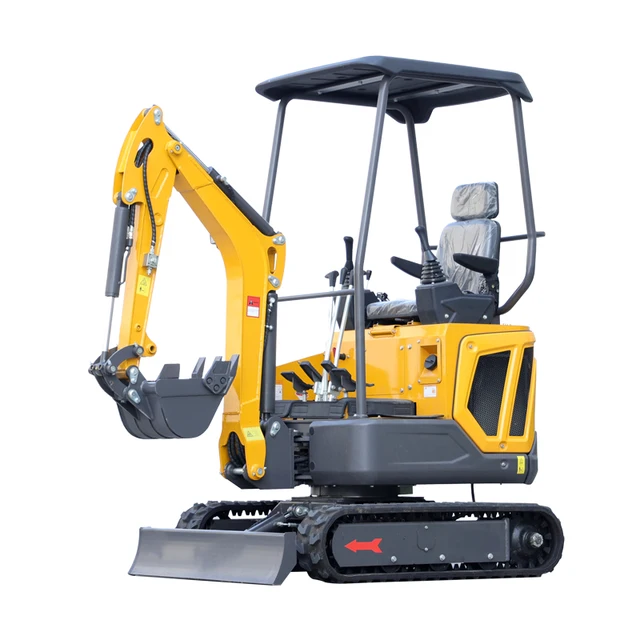 1800kg Hydraulic Mini Excavator 1ton 2 Ton 3T Small Digger 1.8ton ...
