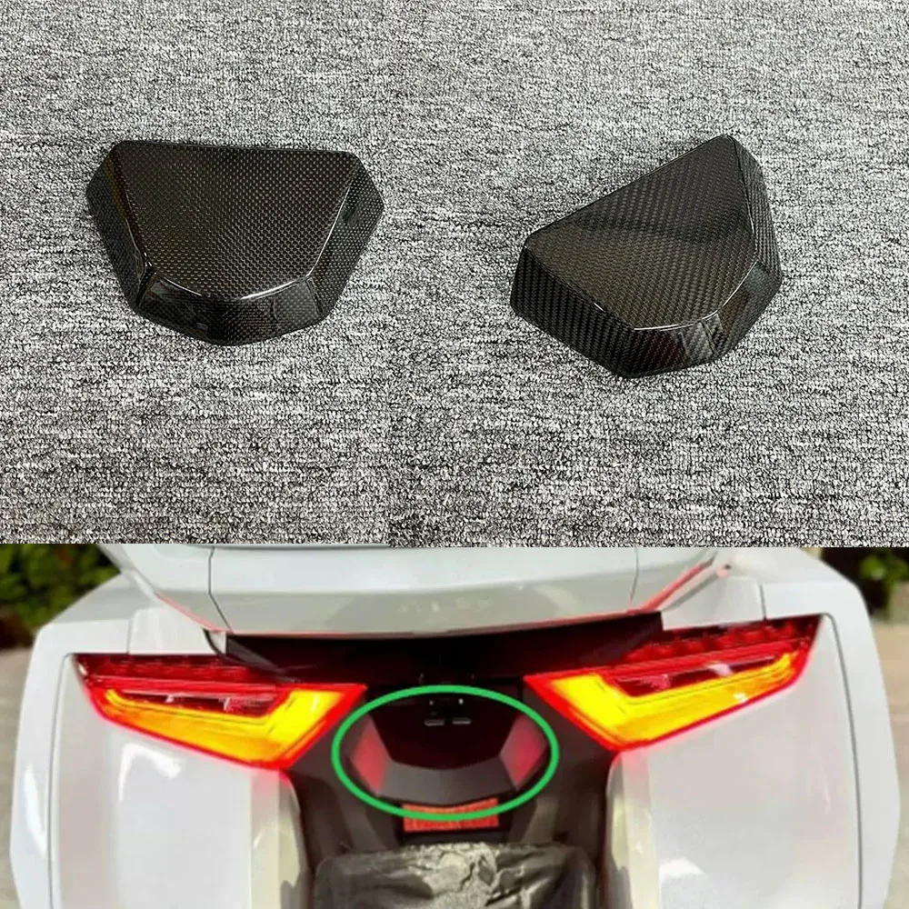 100％3K Carbon Fiber Motorcycle Fairing, Rear Tail Lamp Cover,Rear Tail ...