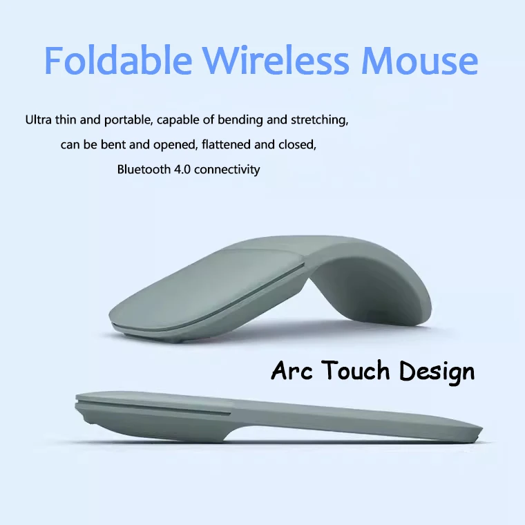 CHUYI-Wireless-Folding-Mouse-Portable-Bluetooth-Mause-Arc-Touch-Roller ...